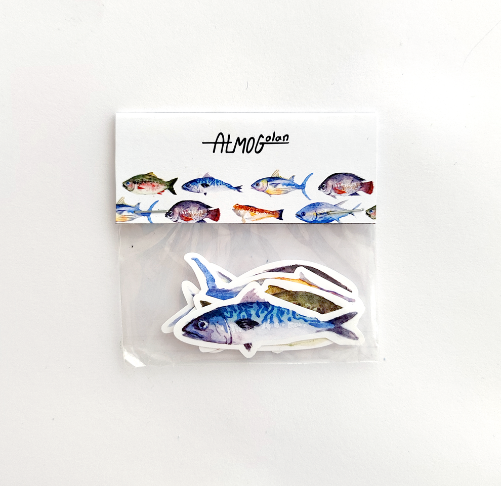 Fish Sticker pack – AlmoGolanArt