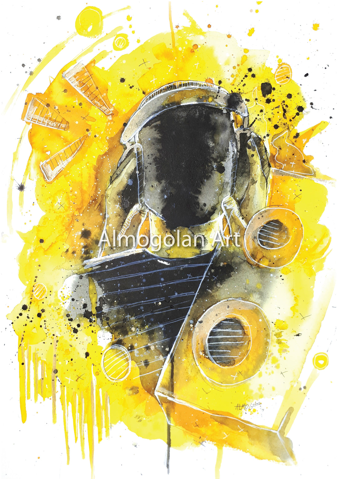 "Beat" print – AlmoGolanArt